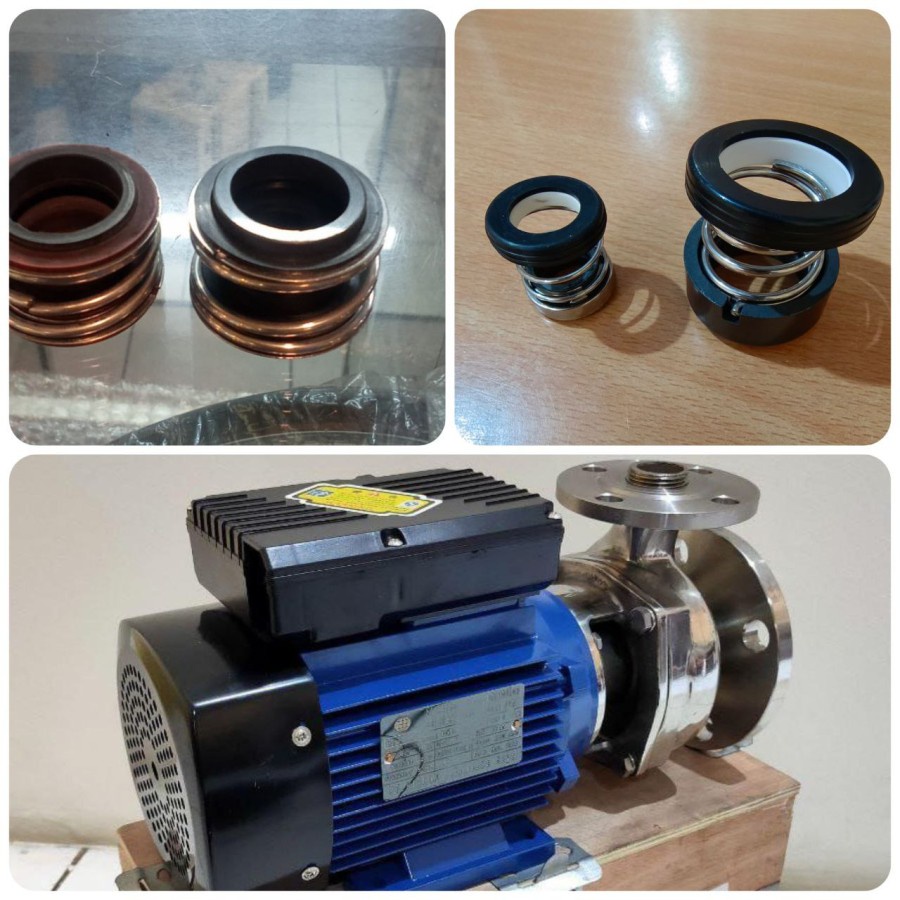 Jual Sparepart Mechanical Seal Pompa Kimia stainless steal Hiflow Teson ...