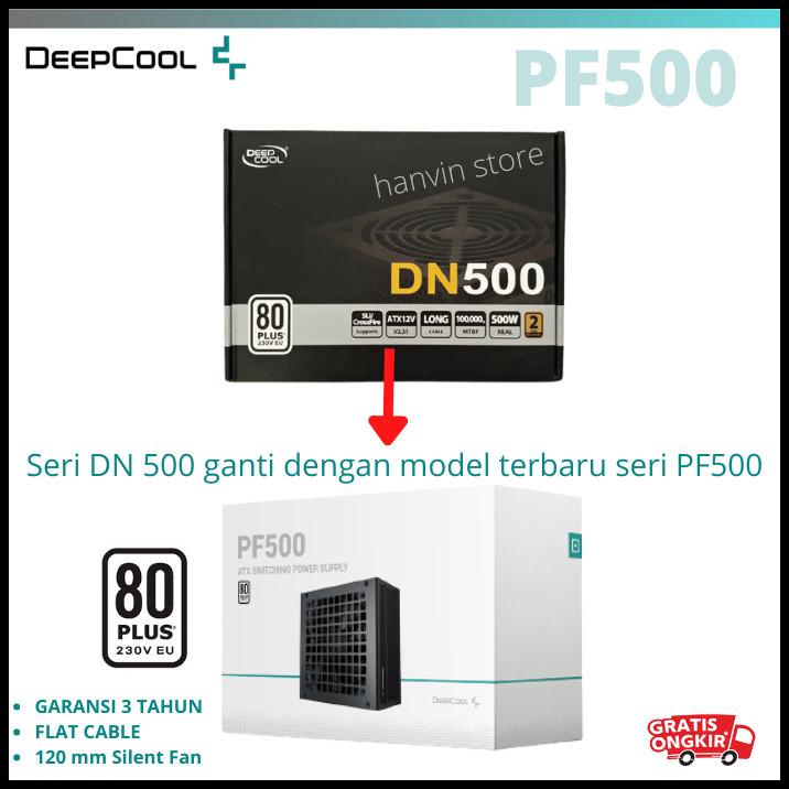 Jual Power Supply Deepcool 80+ 500 Watt Dn500 True Power | Shopee Indonesia