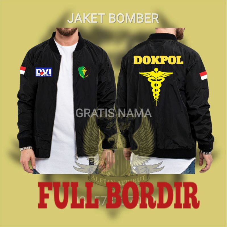 Jual jaket dokpol,jaket bomber dokpol new model | Shopee Indonesia