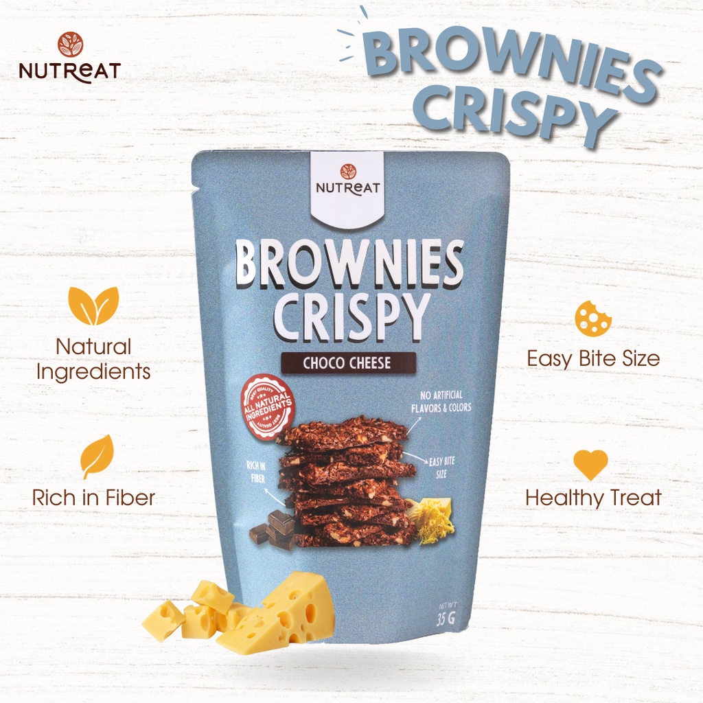 Jual Snack Brownies Crispy - Choco Cheese | Shopee Indonesia