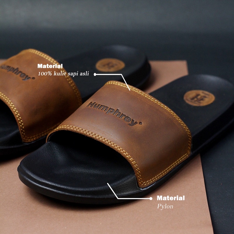 Jual SANDAL KULIT ASLI GARUT / SANDAL HUMPREY / SANDAL KULIT PRIA ...