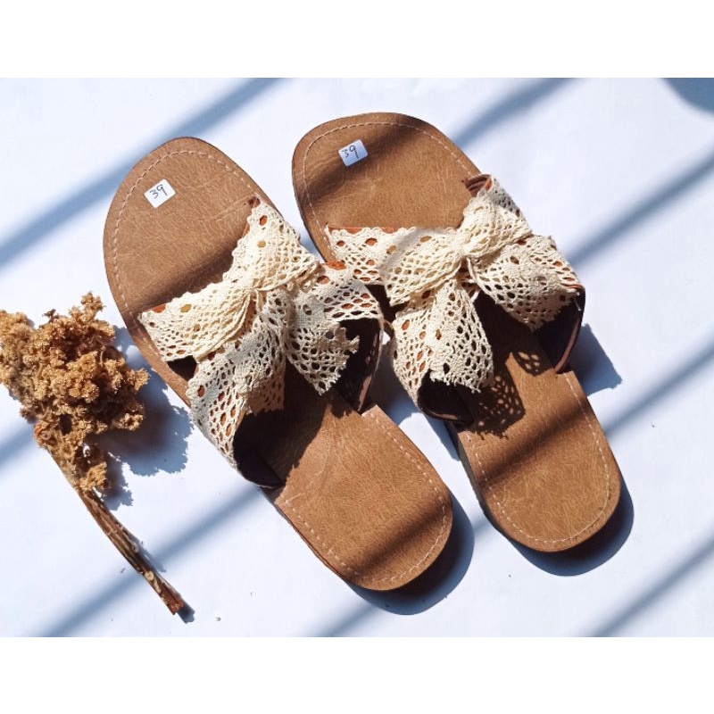 Jual Vintage X sandal boho, sandal boho, sandal etnik, sandal Bali ...