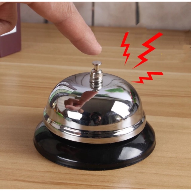 Jual Bell Meja Calling Kasir Restoran Toko Kantor Stainless Steel ...