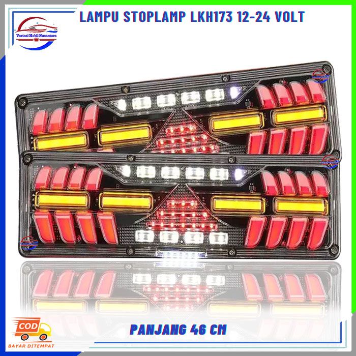 Jual Lampu Stoplamp Rem Stop Lamp Led Belakang Seint Running Variasi ...