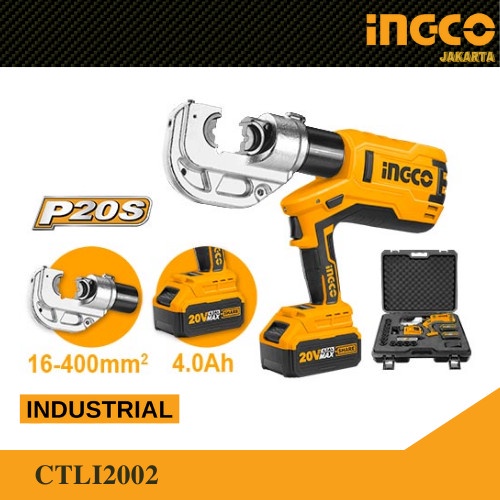 Jual Mesin Tang Press Skun (120kN) 20V Hydraulic Crimping INGCO ...