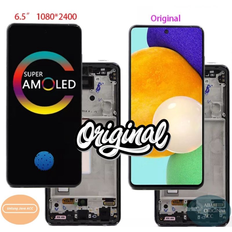 Jual LCD TOUCHSCREEN SAMSUNG A52S 5G A528 ORI SUPER AMOLED FULLSET ...