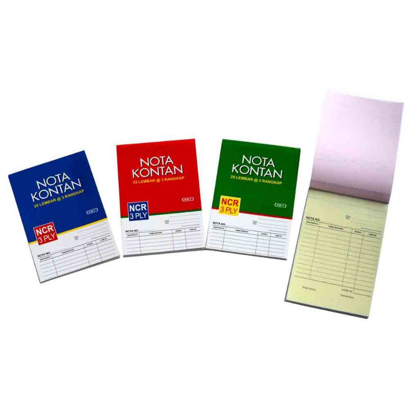 Jual nota kontan kiky rangkap 3 ply kecil K3 bon | Shopee Indonesia