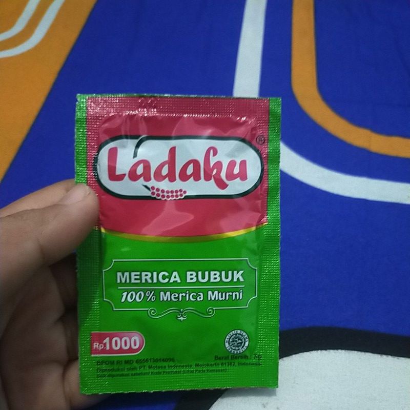 Jual ladaku merica bubuk 3 gr isi 12pcs | Shopee Indonesia