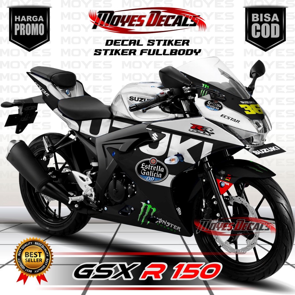 Jual ANTI PUDAR Stiker GSX Decal Gsx R150 Full Body Livery MotoGP ...