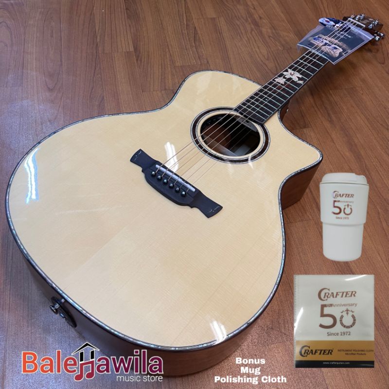 Jual Gitar Akustik Elektrik Crafter WF G MAHO CE (W/LXB DG) DS 2 Pro ...