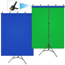 Jual Blue Screen layar croma editor background profesional Biru Benhur ...