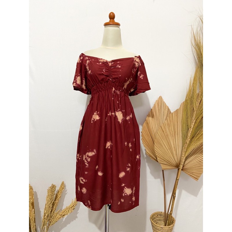 Jual Daster Zhara Bali Fashion Wanita Terbaru Dress Kupu Kekinian Viral cantik Manohara Bunga ...