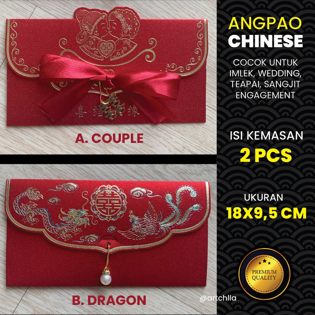 Jual ANGPAO CHINESE WEDDING TEAPAI SANGJIT PREMIUM DAN TERMURAH ...