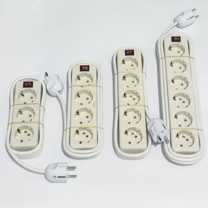 Jual Stop Kontak Uticon On Off 3 4 5 6 Lubang + Kabel Eterna 1-10 Meter + Steker Arde | Shopee ...