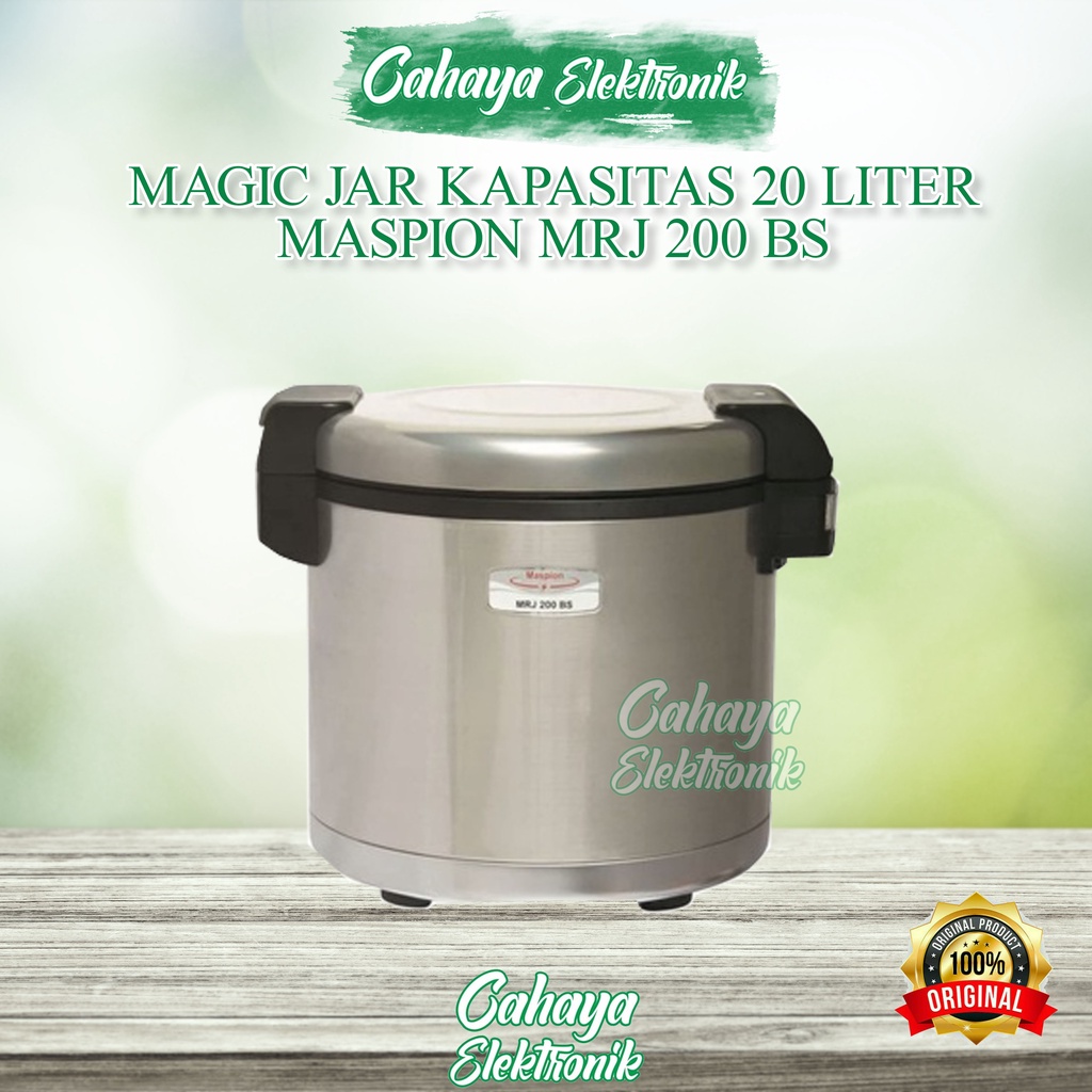 Jual MAGIC JAR MASPION 200BS MAGIC JAR / PEMANAS NASI / WONDER JAR 20 ...