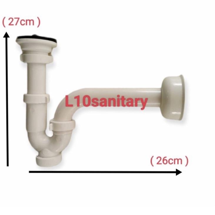 Jual Sifon Angsa PVC Soligen / Sifon Angsa Plastik Pembuangan Wastafel ...