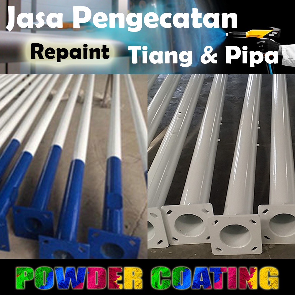 Jual Jasa Pengecatan Tiang dan Pipa Besi Repaint Untuk Industri dan ...