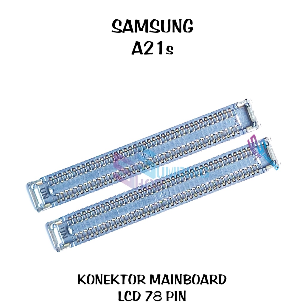Jual Konektor Mainboard Samsung A21s Soket Main Board Lcd FPC 78 Pin ...
