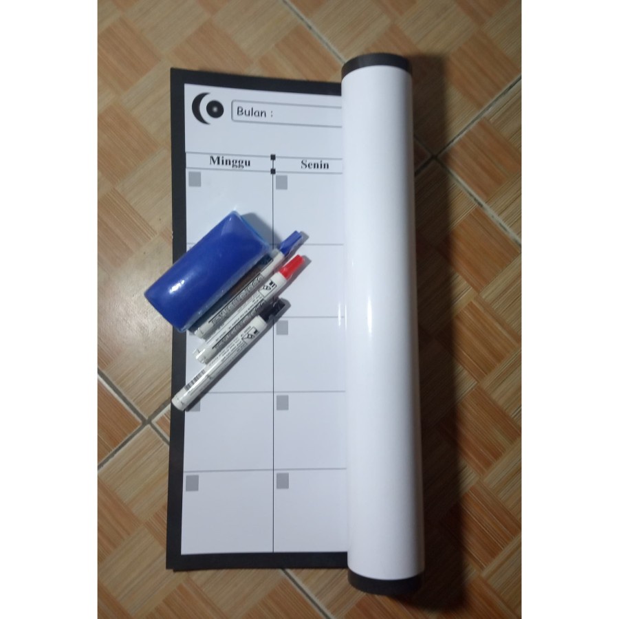 Jual PAKET WHITEBOARD ROLL PAPAN TULIS GULUNG | Shopee Indonesia