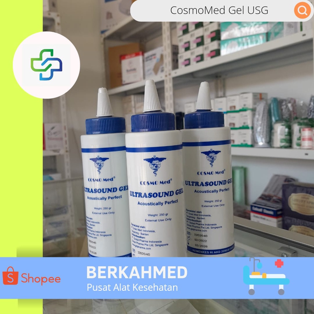 Jual Jelly USG/Ultrasound Gel 250ml Cosmo Med Gel USG Jelly Doppler ...