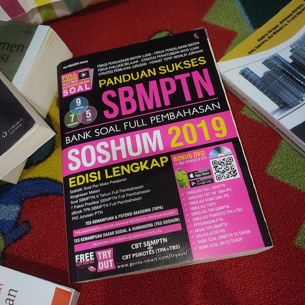 Jual Buku Panduan Sukses SBMPTN SOSHUM 2019 Edisi Lengkap + DVD ...