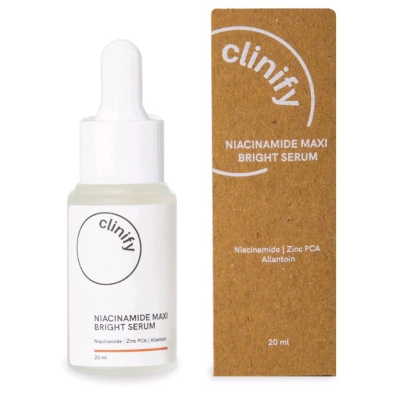 Jual Clinify Niacinamide Maxi bright serum 20ml | Shopee Indonesia