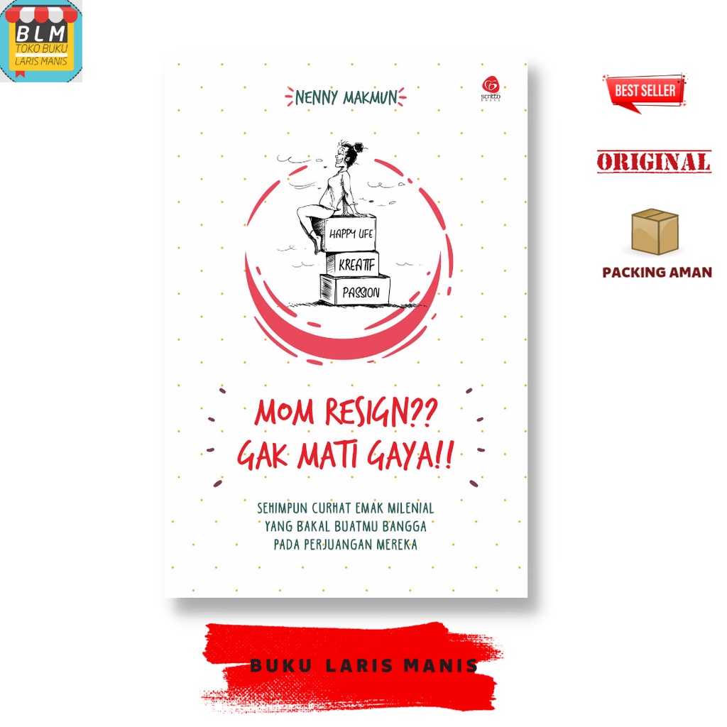 Jual BUKU MOM RESIGN?? GAK MATI GAYA!! | Shopee Indonesia