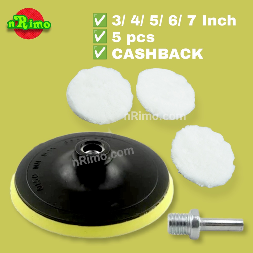 Jual Mata Bor Poles Body Mobil Motor Wol Polish Polisher Wool Polishing ...