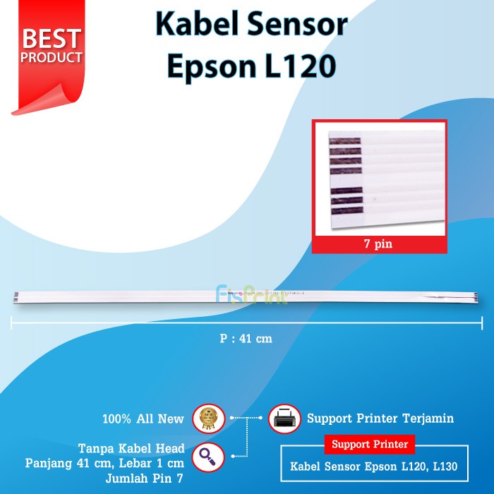 Jual Kabel Sensor ( Tanpa kabel head ) Epson L120 L121 Flexible Cable ...