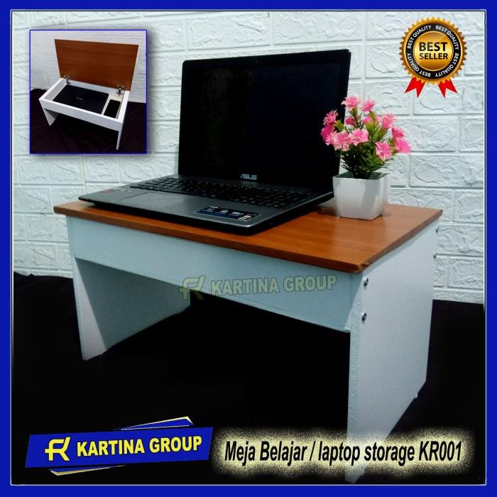 Jual Meja Meja Laptop Belajar Lesehan Storage Kr001 Minimalis Kekinian ...