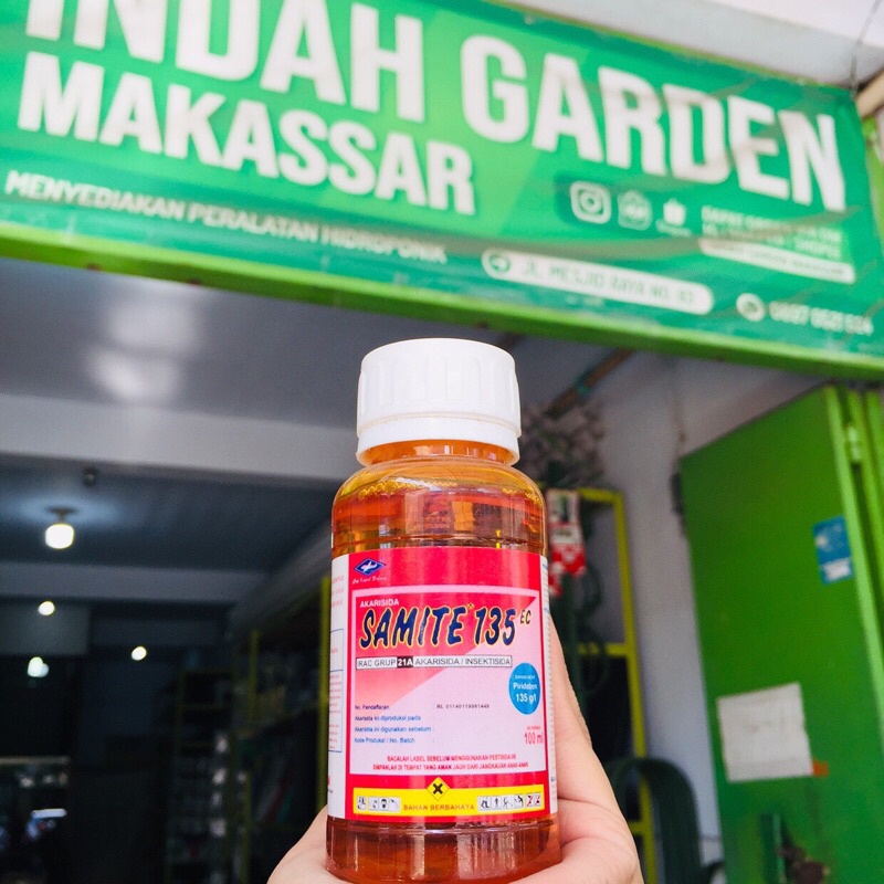 Jual SAMITE 135EC 100ML INSEKTISIDA OBAT HAMA TUNGAU TANAMAN/ Akarisida ...