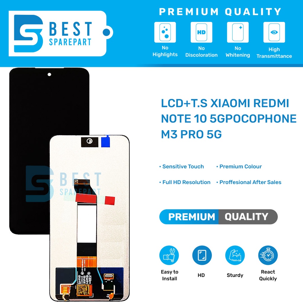 Jual LCD TOUCHSCREEN XIAOMI REDMI NOTE 10 5G / POCOPHONE M3 PRO 5G ...