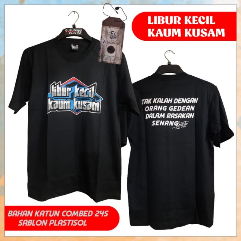 Jual kaos iwan fals original libur kecil kaum kusam | Shopee Indonesia