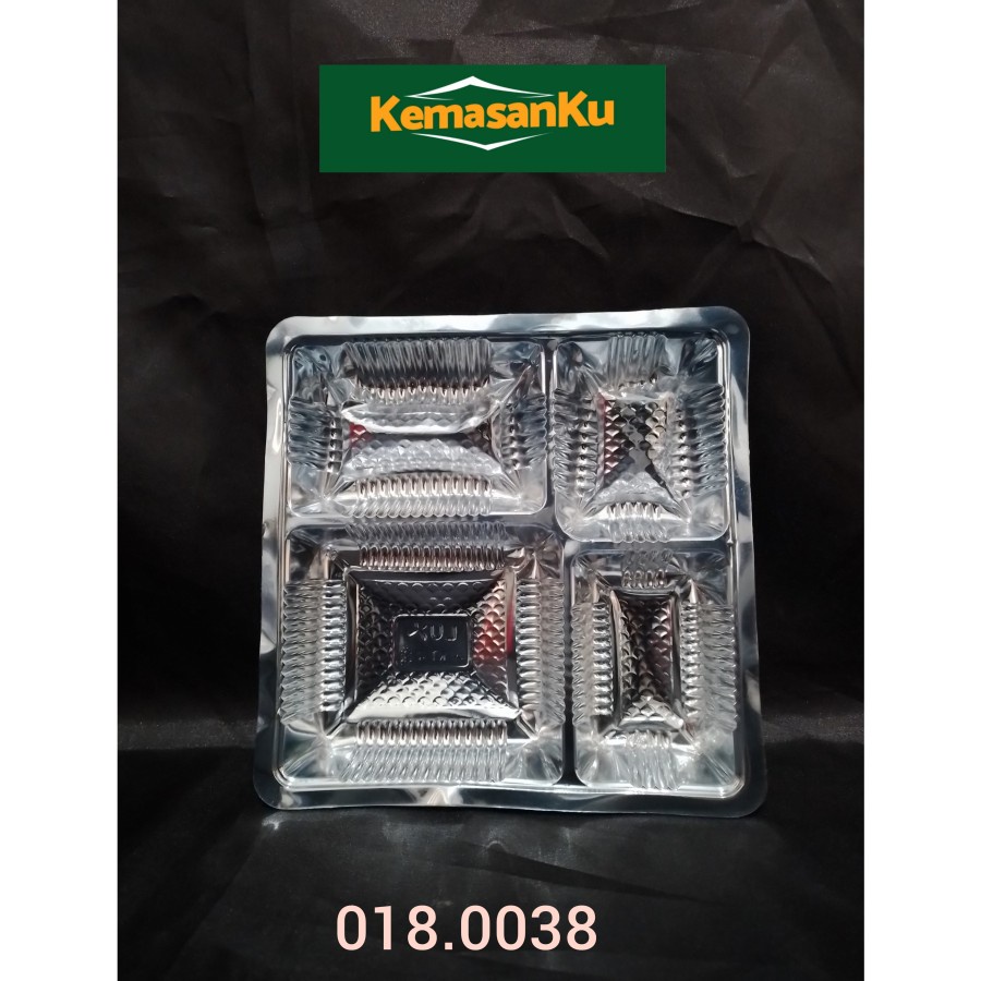 Jual Mika Sekat 4 Mika Kt 4 18 Bening Lux 18 X 18 Isi 10 Pcs Shopee