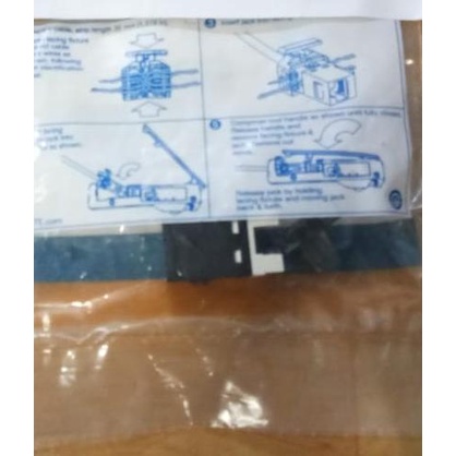 Jual AMP Modular Jack Cat 6 / cat6 Black Original / COMMSCOPE | Shopee ...