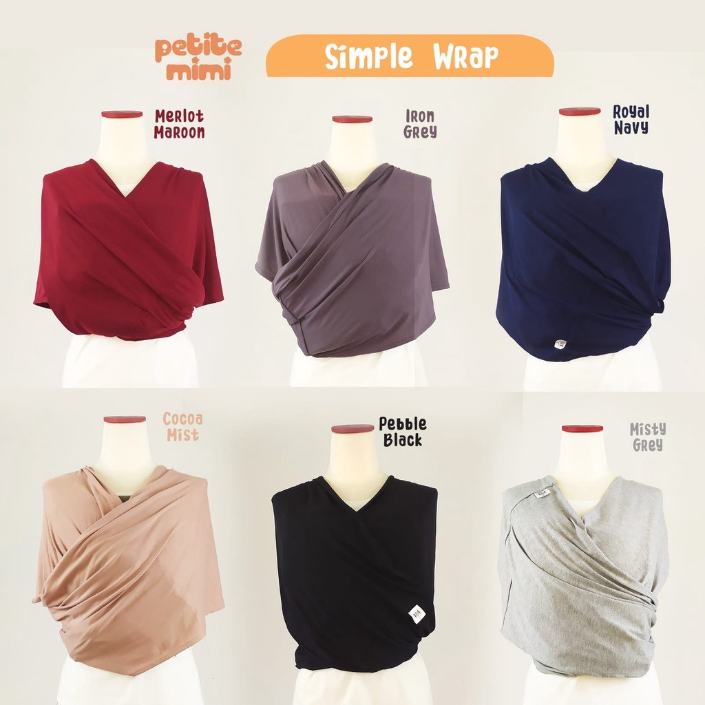 Jual Petite Mimi Gendongan Simple Warp Ukuran M-XL (PM-GSWM-XL ...