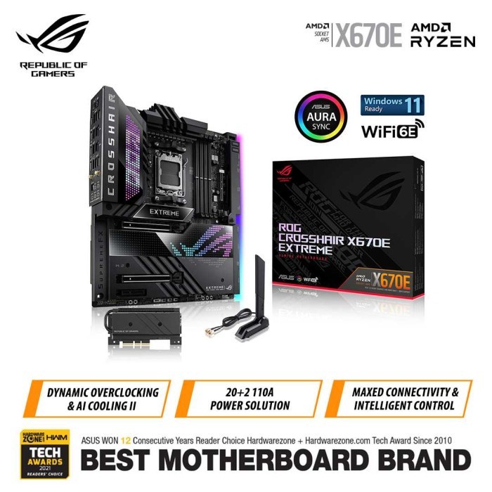 Jual ASUS ROG CROSSHAIR X670E EXTREME | Shopee Indonesia