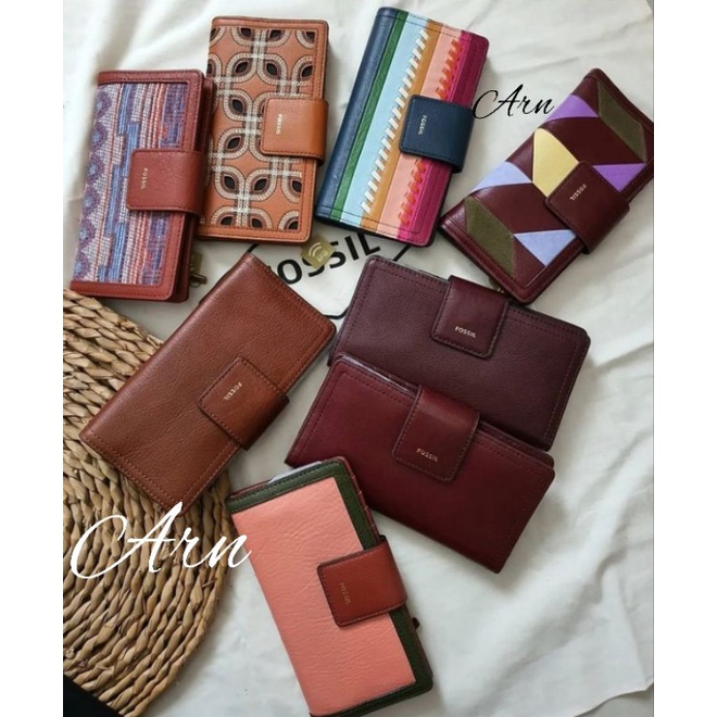Jual Logan Tab CLUTCH RFID Fossill Originall | Shopee Indonesia