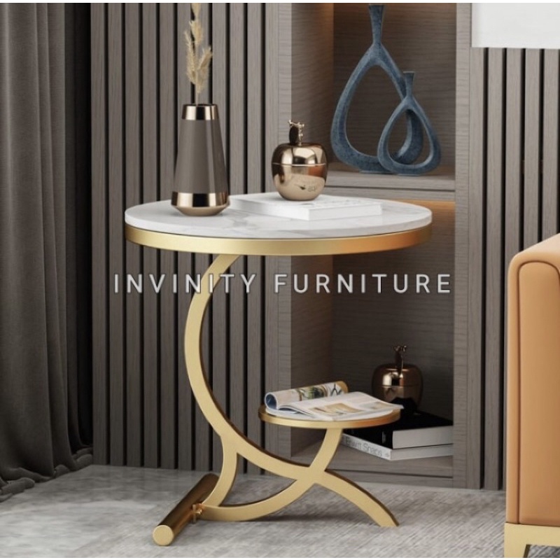 Jual SIDE TABLE MARMER MINIMALIS MODERN - MEJA SUDUT SOFA MARMER ...