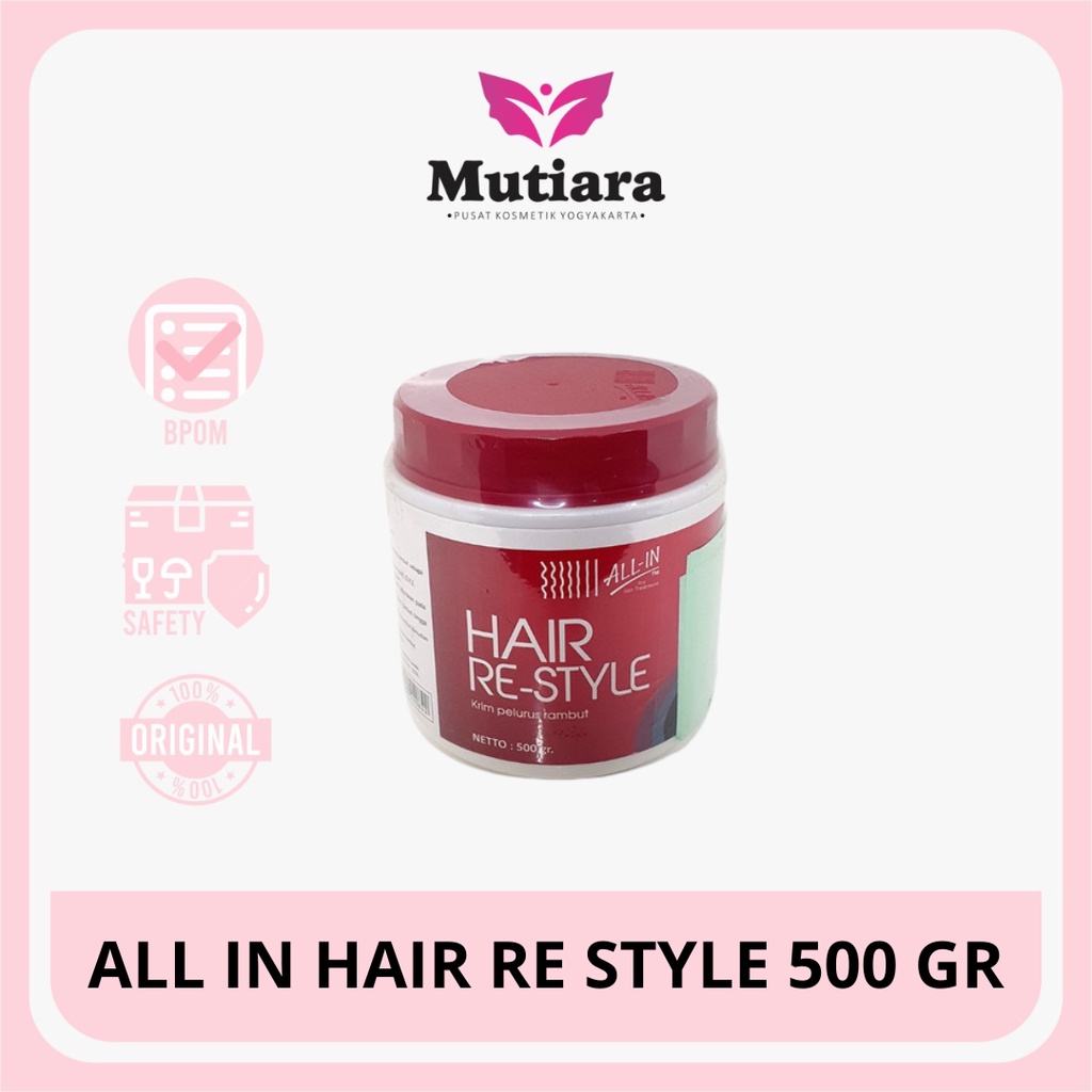 Jual ALL IN HAIR RE STYLE 500 GR | Shopee Indonesia
