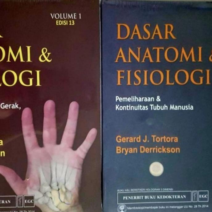 Jual [ORIGINAL] Dasar Anatomi & Fisiologi vol.1+2 , ed.13 - Tortora | Shopee Indonesia