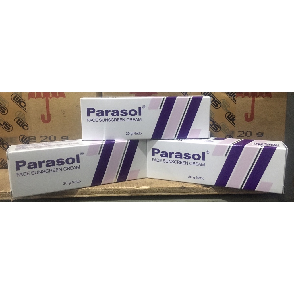 Jual Parasol Cream 20g (Face Sunscreen Cream) | Shopee Indonesia