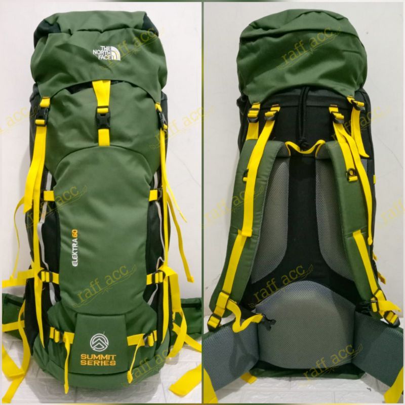 Jual Tas Gunung Tnf Tas Carrier 60+5 Liter Bahan Cordura Tebal nyaman ...