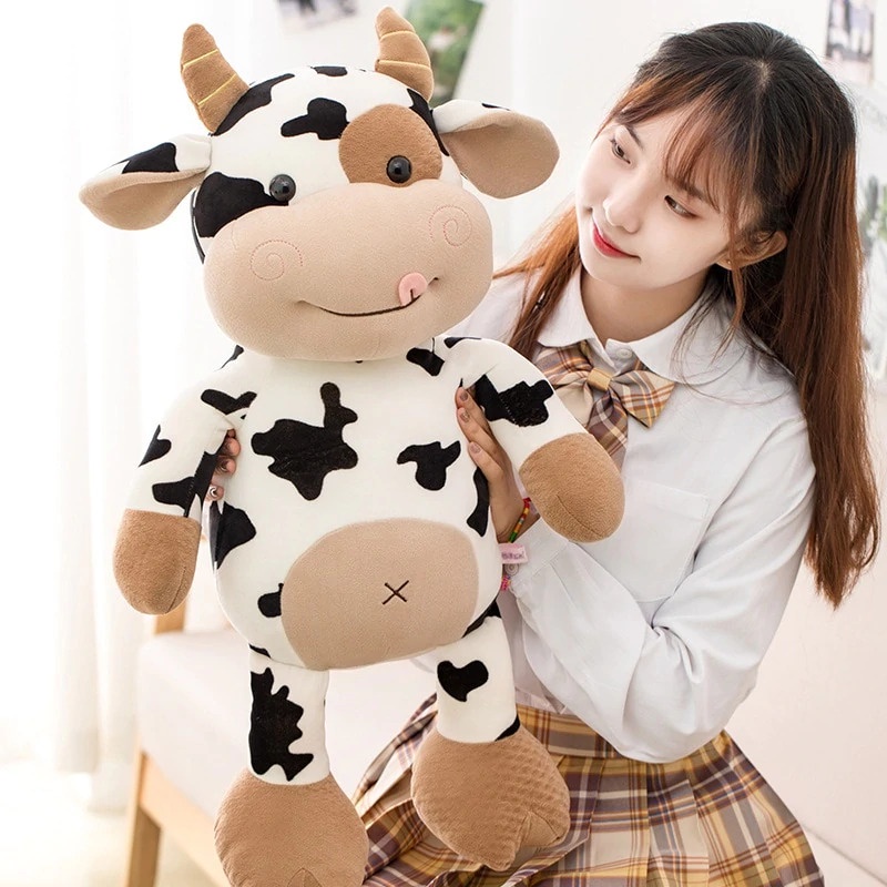 Jual Boneka Sapi Gemoy Terbaru Lucu Imut SNI Tinggi 50cm | Shopee Indonesia