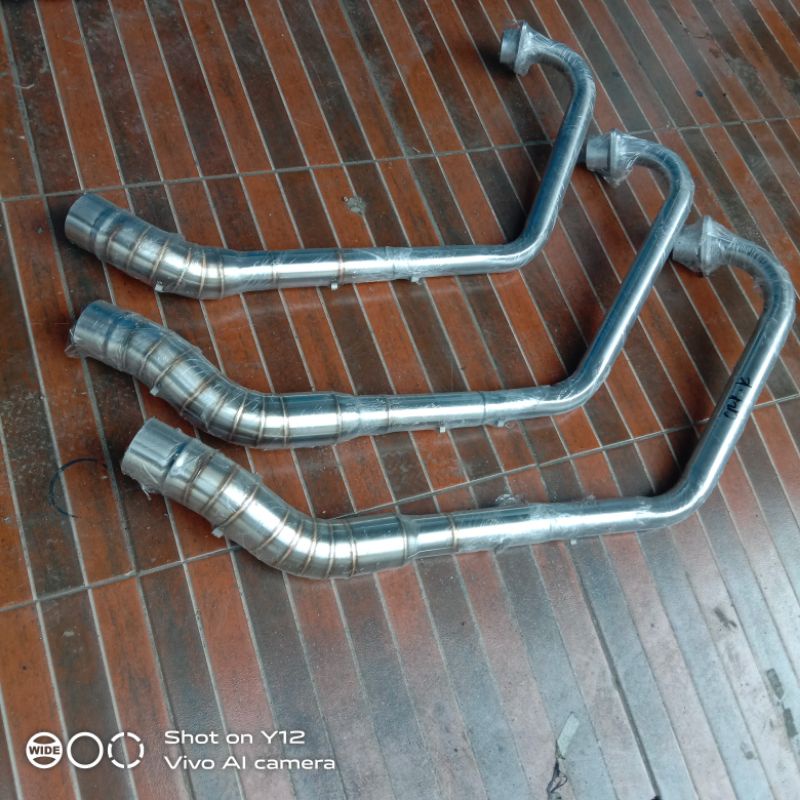 Jual Pipe headers Exhaust neck under the bottom Crf KLX D-Tracker wr155 ...