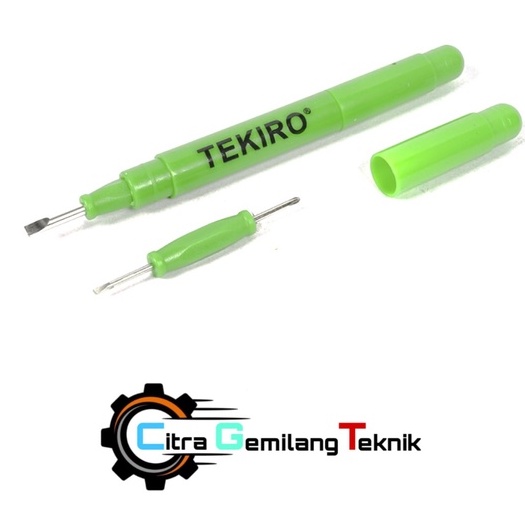 Jual Tekiro mini pocket screwdrivet 4 in 1/ pen obeng tekiro | Shopee ...