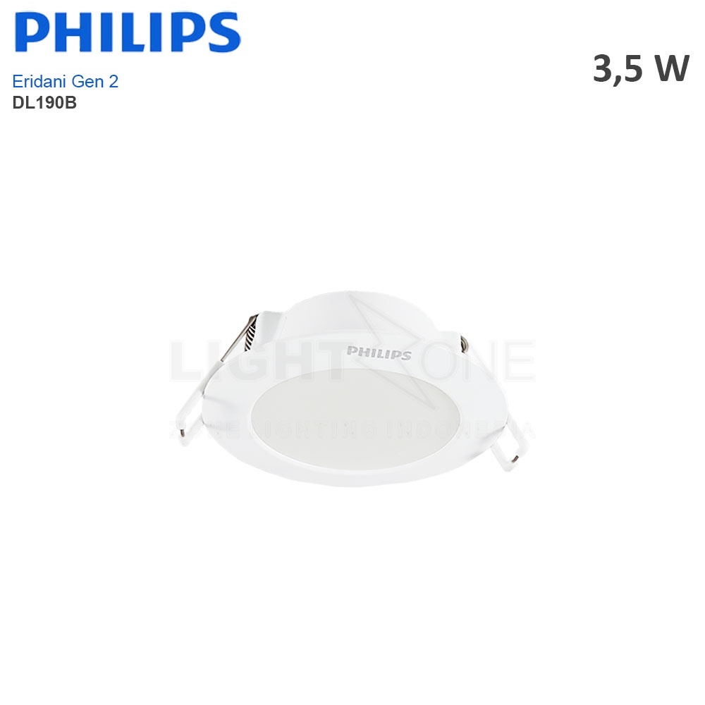Jual Philips downlight LED Eridani DL190B LED3 D80 3.5W WH SNI | Shopee Indonesia
