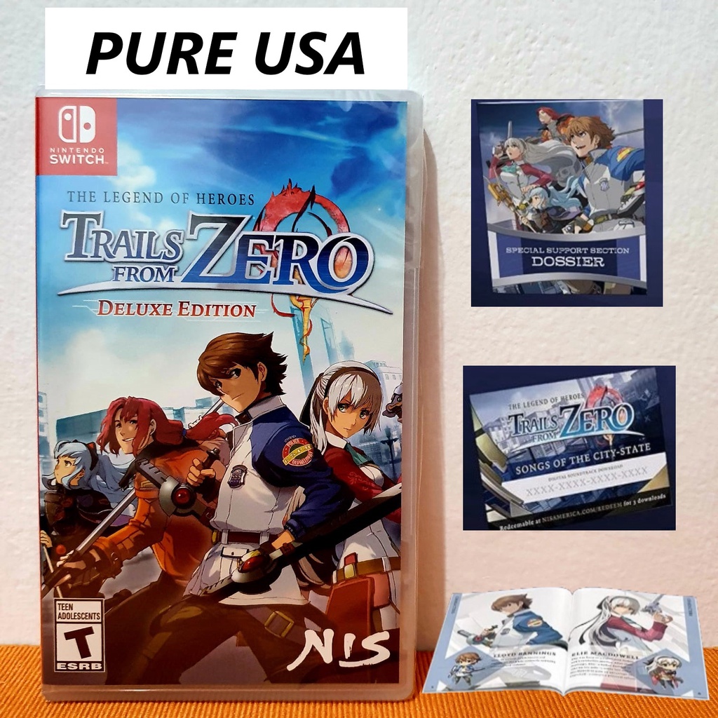 Jual Switch The Legend of Heroes Trails from Zero Deluxe Edition ...