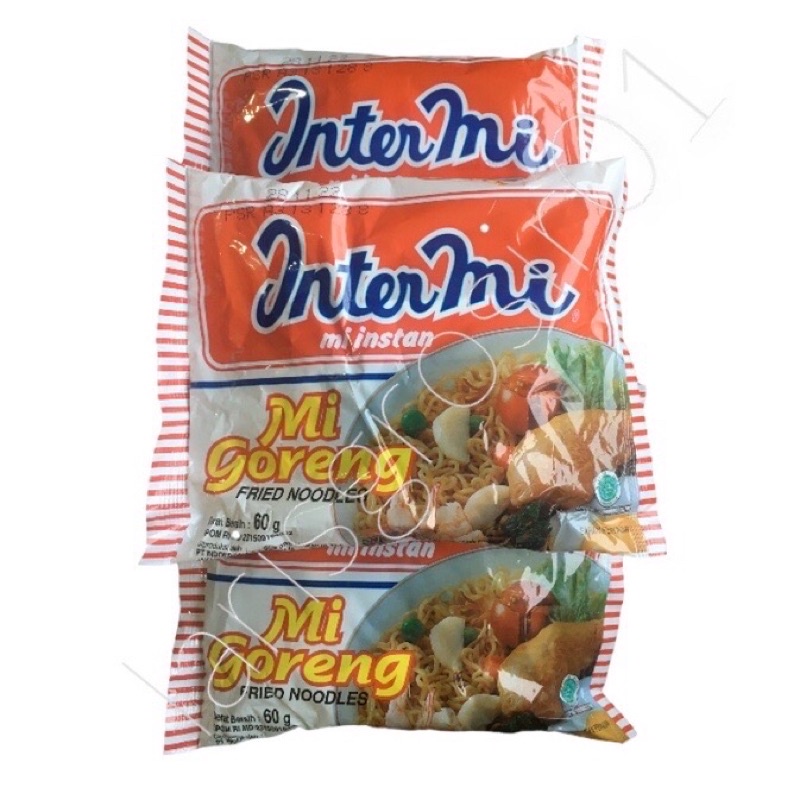 Jual INTERMI MI INSTAN MI GORENG FRIED NOODLES 60gr | Shopee Indonesia