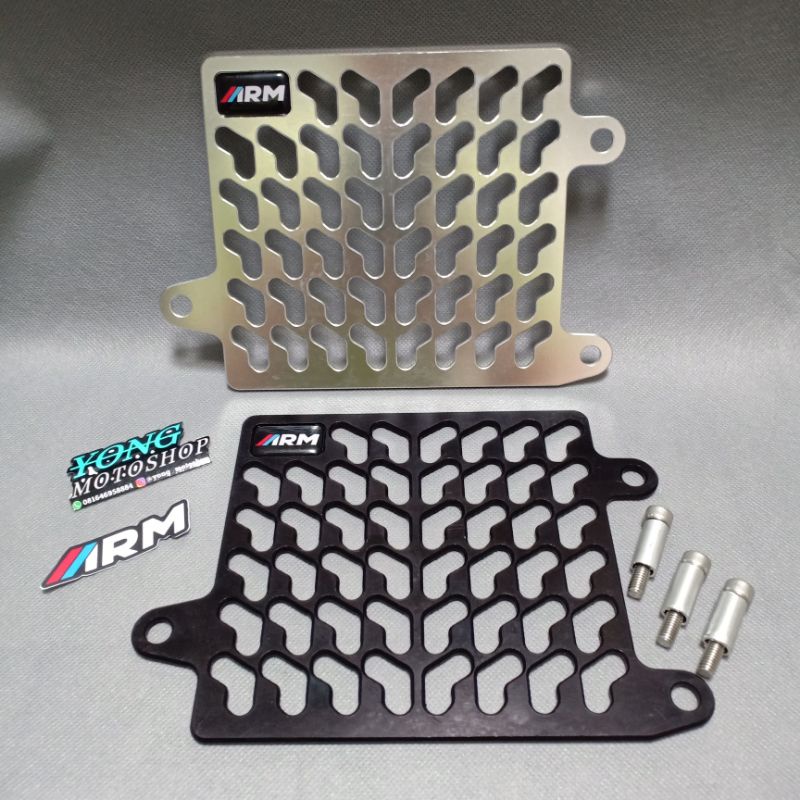 Jual Cover radiator PATTERN FULL CNC ARM Honda Vario PCX ADV 125 & 150 ...